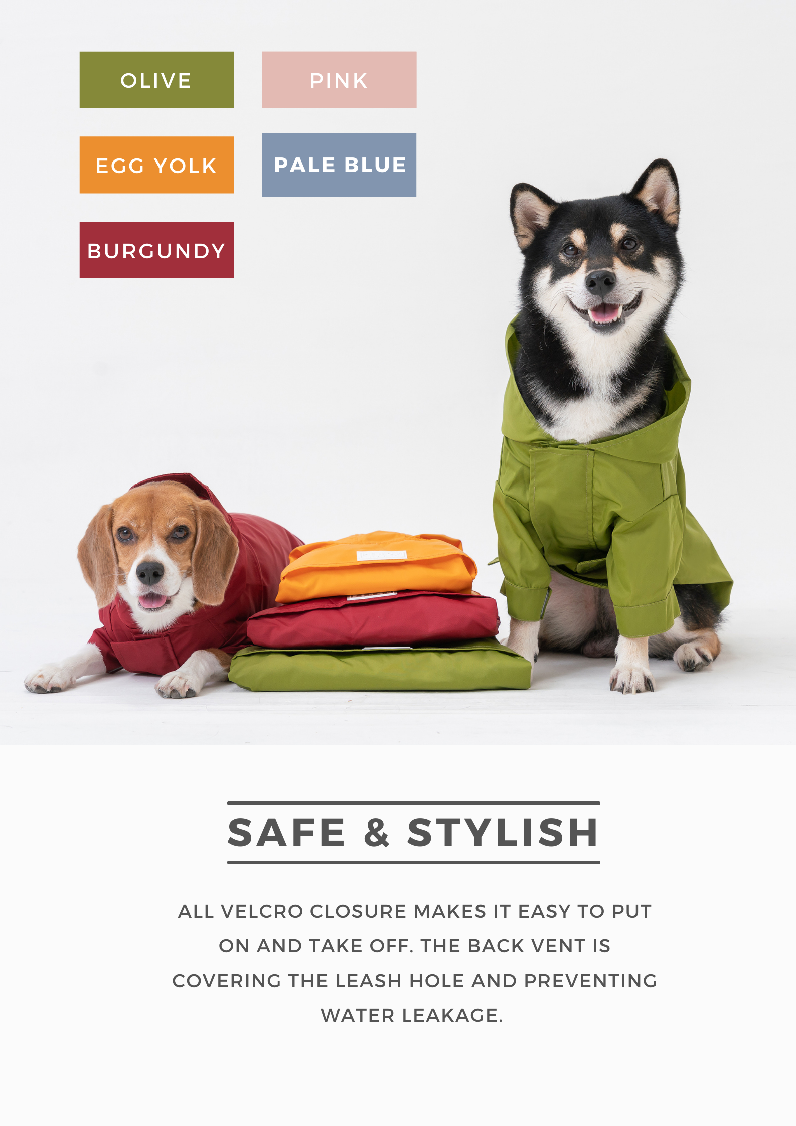｜PEHOM｜TRIBECA ADJUSTABLE VELCRO RAINCOAT - BURGUNDY – pehomnyc